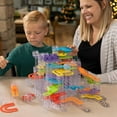 Fat Brain Toys Trestle Tracks Pro - 274-Piece Modular Marble Run, STEAM ...