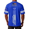 4th of July 250th Independence Day Shirt For Men 1776 Graphic V Neck T ...