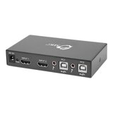 SIIG 2x1 USB HDMI KVM Switch - KVM / audio / USB switch - 2 ports ...