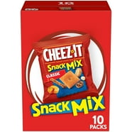 (4 pack) Gripz Cheez-It Original Mini Cheese Crackers, Kids Snacks, 12 ...