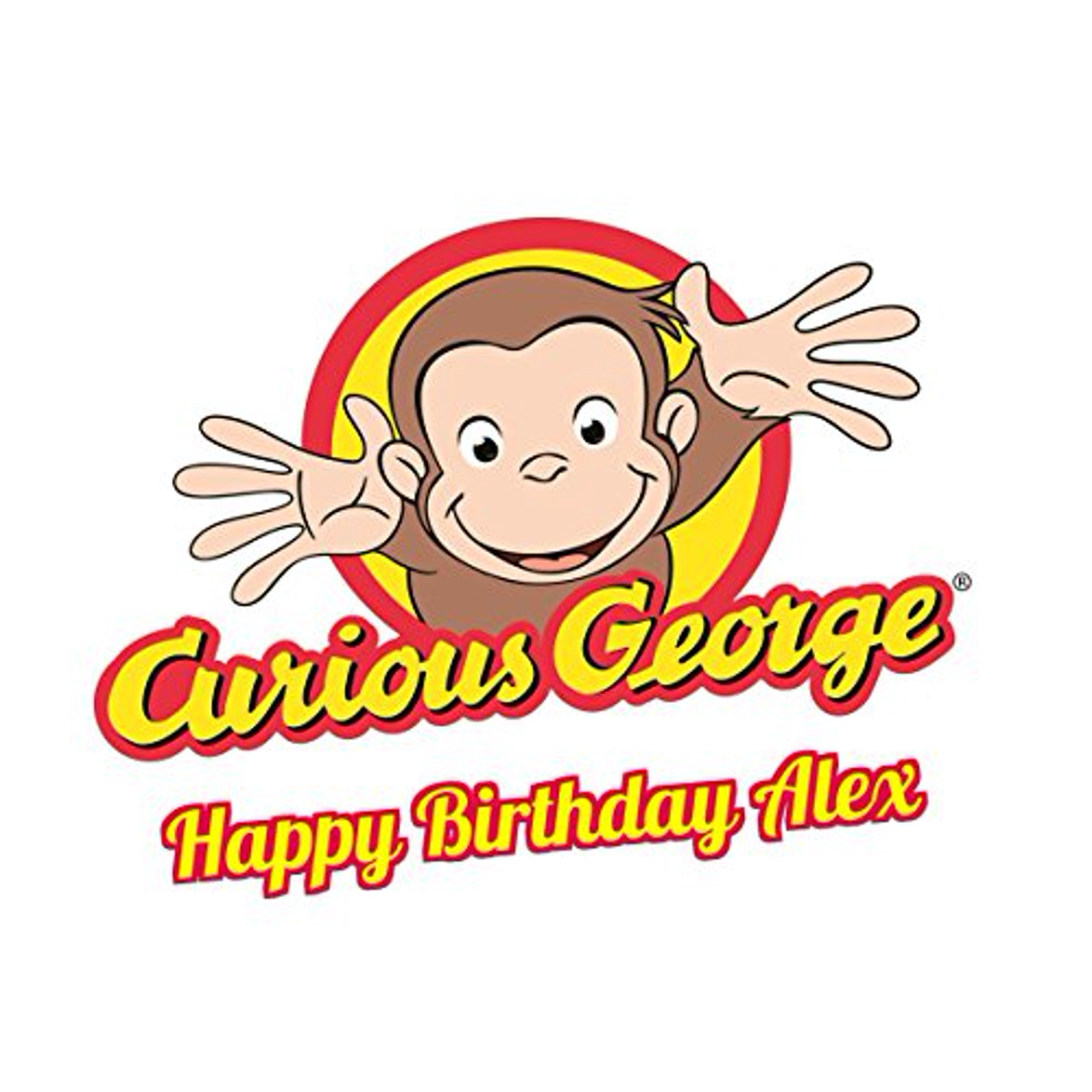 Curious George Birthday Cake Walmart