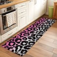 Area Rug 2x6ft Black Leopard Animal Print Texture Area Rugs Washable ...