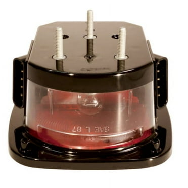 Grote 53122 Stop/Tail/Turn Red Led Oval Kit(53962+92420+67005 ...
