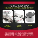Universal 15.8Qt / 15L Professional Pressure Cooker, Sturdy, Heavy-Duty ...