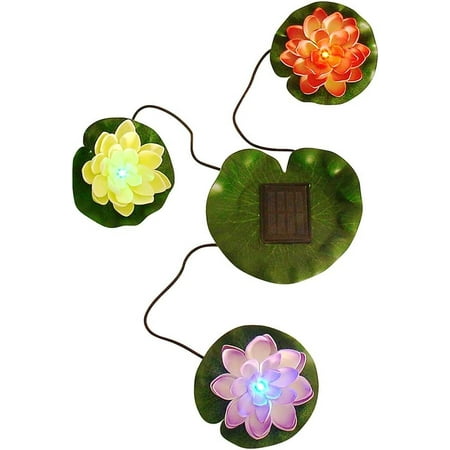 superdream Floating Solar Lily Pads Lights for Pond Decor | Walmart Canada