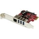 StarTech 3-Port PCI Express USB 3.0 Card + Gigabit Ethernet - Walmart.com