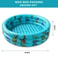 "10Leccion Dino Kiddie Pool, Inflatable Child Play Center, Baby Pool ...
