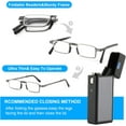 Durable Ultra Thin and Lightweight Folding Reading Glasses for Men ...