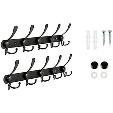 Wall Mounted Cloakroom - Heavy Duty Stainless Steel, Metal Coat Rack ...