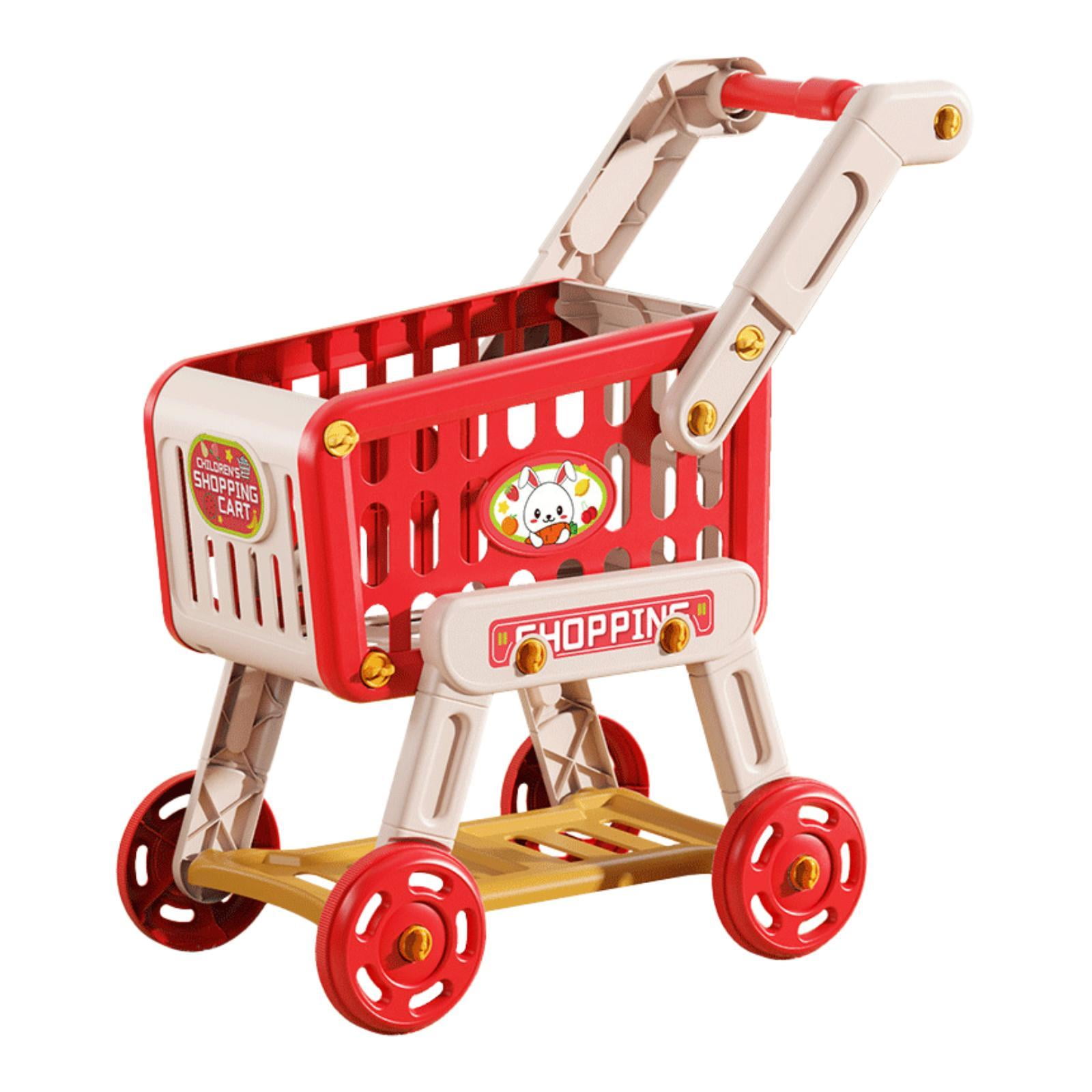 Esquirla Kids Shopping Cart Toddlers Play Grocery Cart for Kids ...
