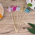 50pcs Crown Cake Picks Adorable Cupcake Topper Dessert Picks Creative ...