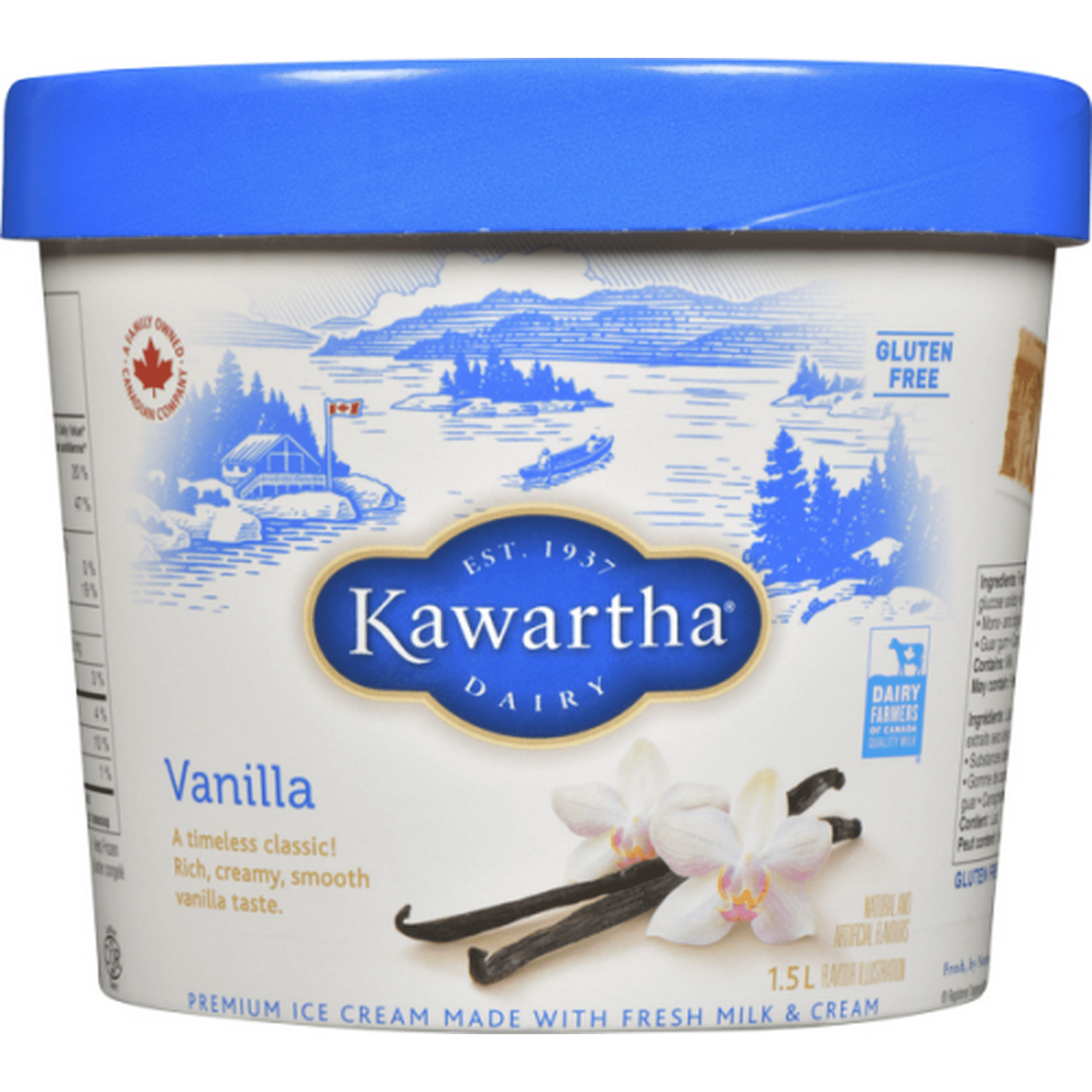 Click here for Kawartha Dairy Vanilla 1.5l prices