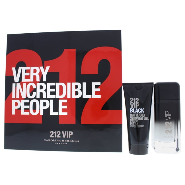 Carolina Herrera 212 Vip Black Men 2 Pc Gift Set - Walmart.com