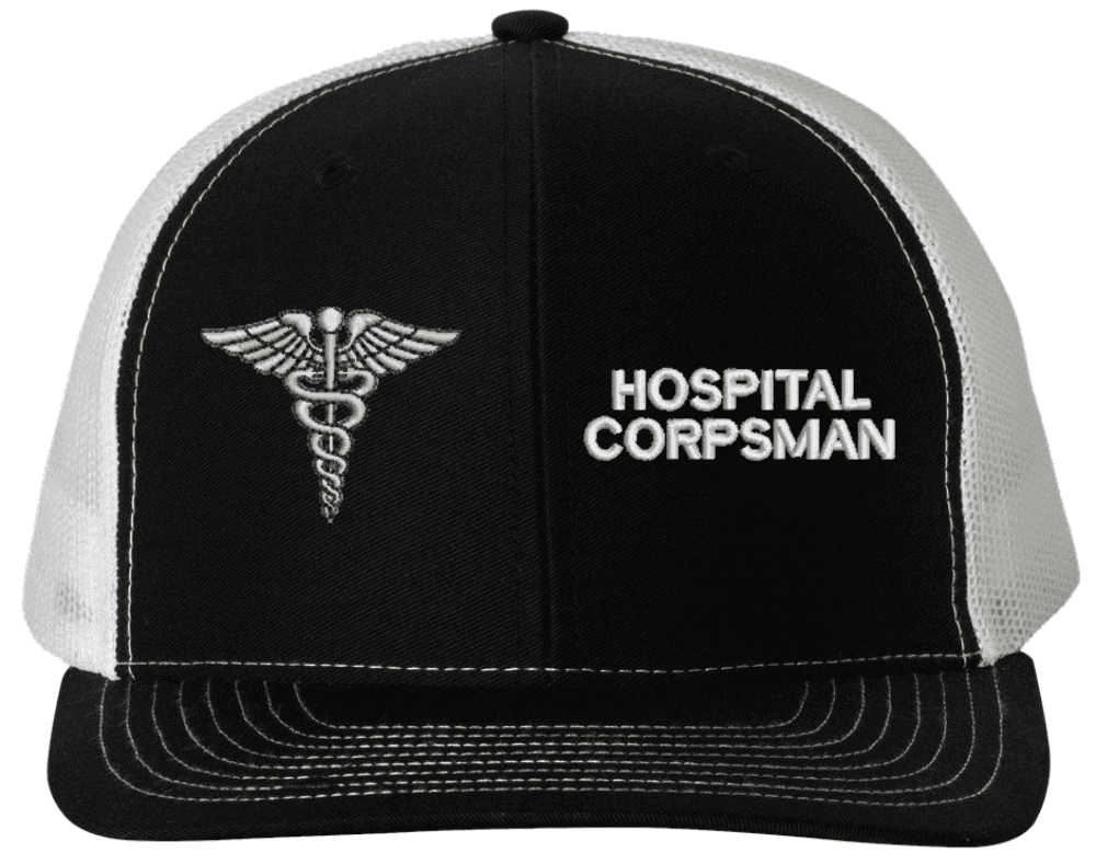 Navy Hospital Corpsman (HM) Rating USA Mesh-Back Cap - Walmart.com