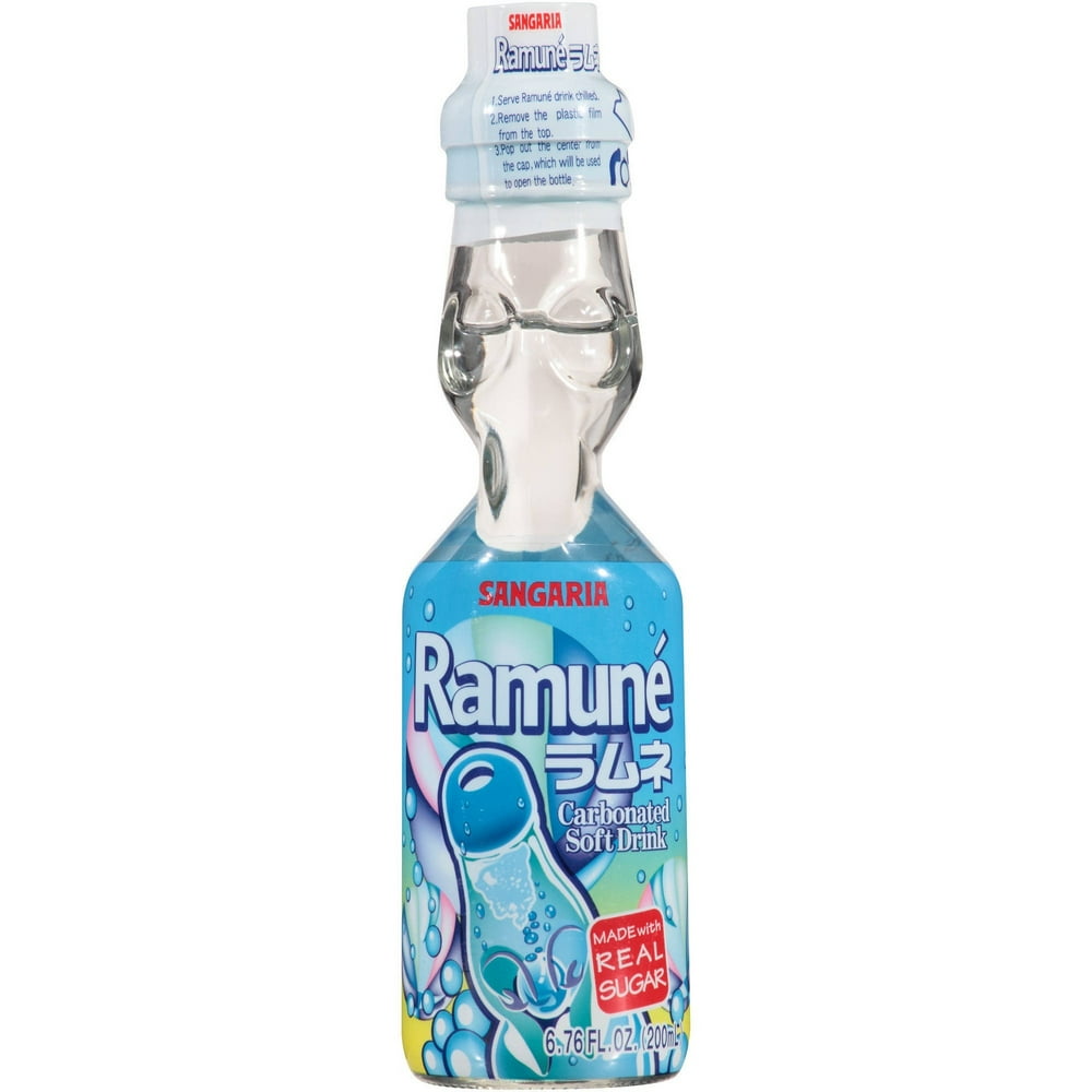 Sangaria Ramune Soda, Original, 6.76 Fl Oz, 1 Ct - Walmart.com ...