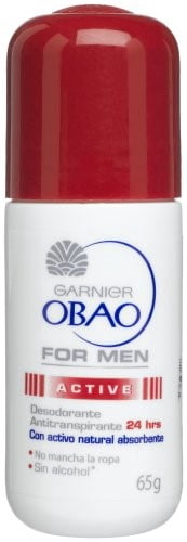Obao Roll On Deodorant For Men, Active, 2.29 Oz - Walmart.com