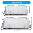 Automotive Defense Sunshades Strong Aluminum Foil Car Window Cover For ...