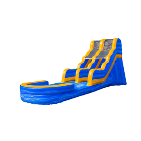 JumpOrange Melting Arctic 15 ft Commercial Grade Inflatable Water Slide ...