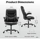 Ergonomic Adjustable Computer Desk Black Office Chair My Lux Decor ...