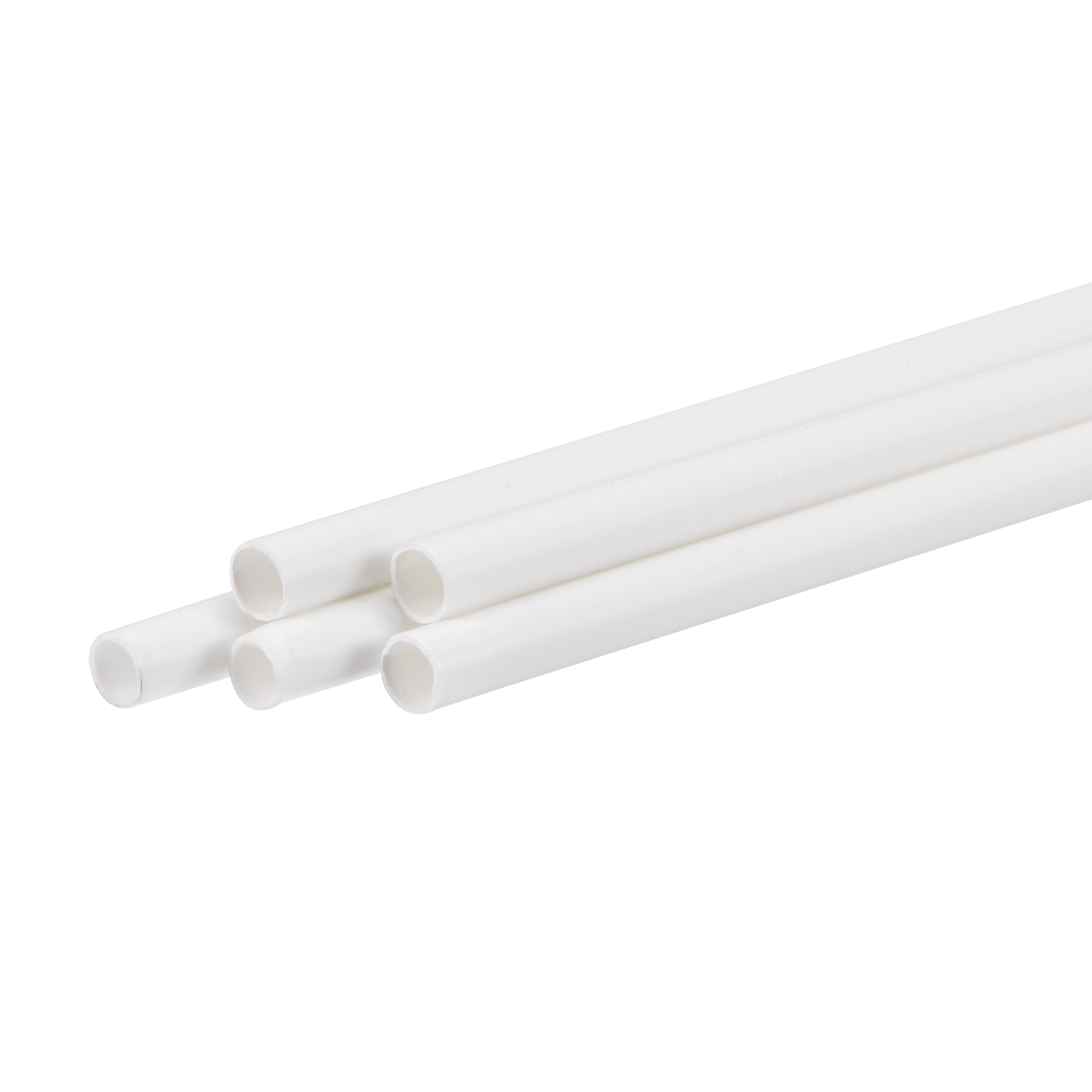Uxcell 4.2mmx5mmx250mm White Plastic Model Tube ABS Round Tube for ...