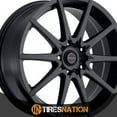 16" Black F04 428 Wheel by Ultra Wheel 428-6701SB+42 - Walmart.com