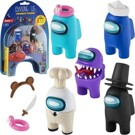 Click here for P. M.I. Among Us Crewmate Figures 5 Among Us Toys... prices