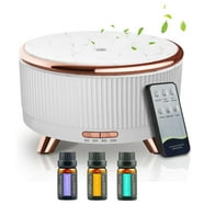 Ellia Cordless Ultrasonic Aroma Diffuser - Wander Essential Oil Ceramic ...
