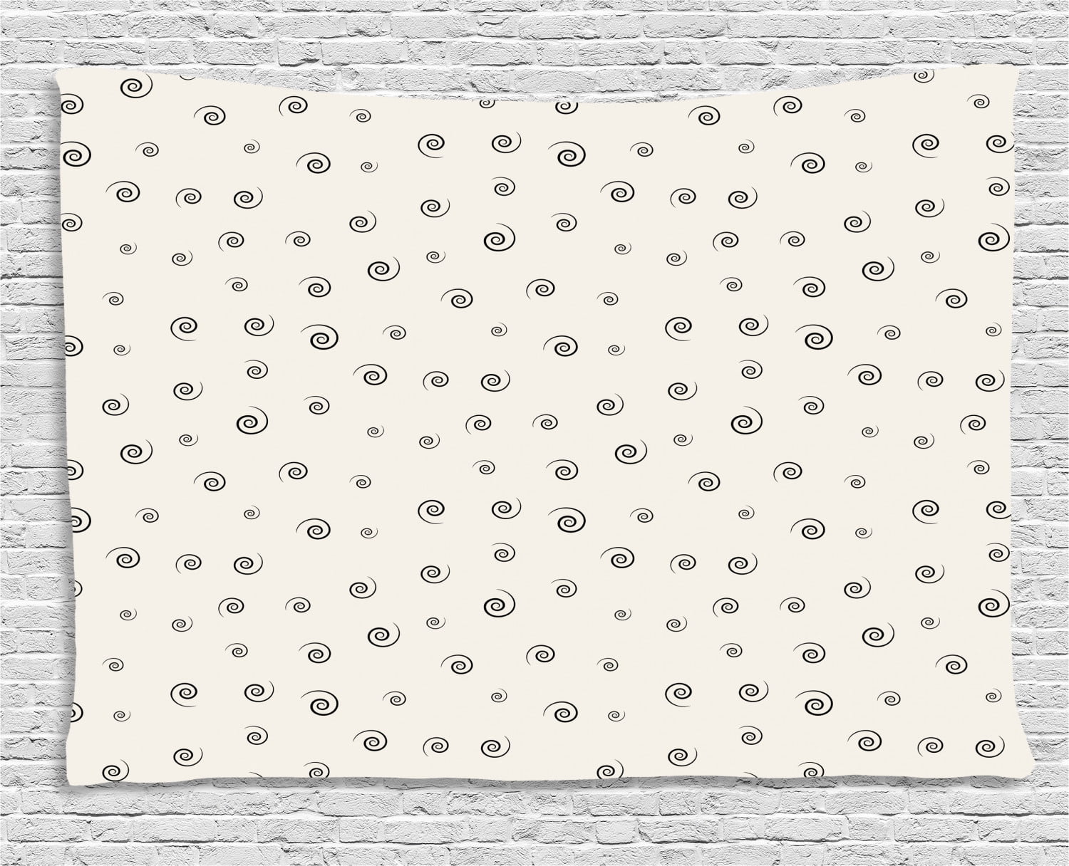 Geometric Tapestry, Simplistic Spiral Circles Vortex Round Abstract ...