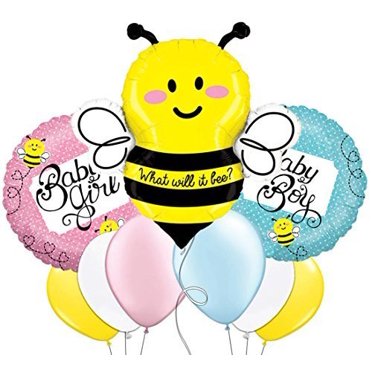 12 Balloons New Gender Reveal What Will The Little Honey BEE ...