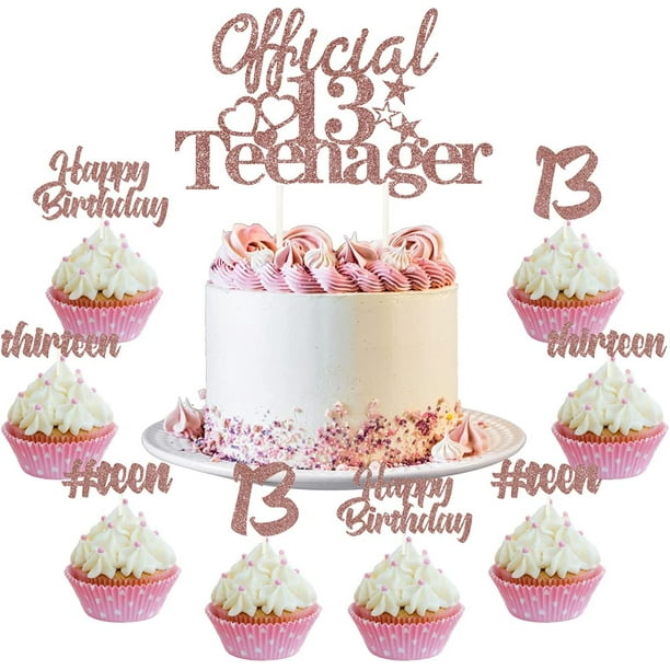 Cakes For Girls 13th Birthday