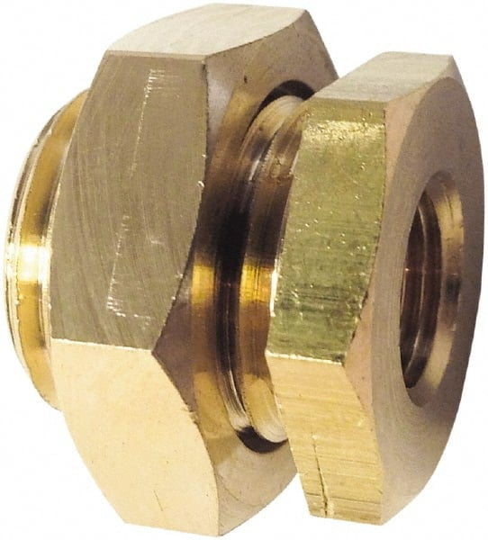 3/8 Male Thread x 3/8 Female Thread, Brass Industrial Pipe Male/Female ...