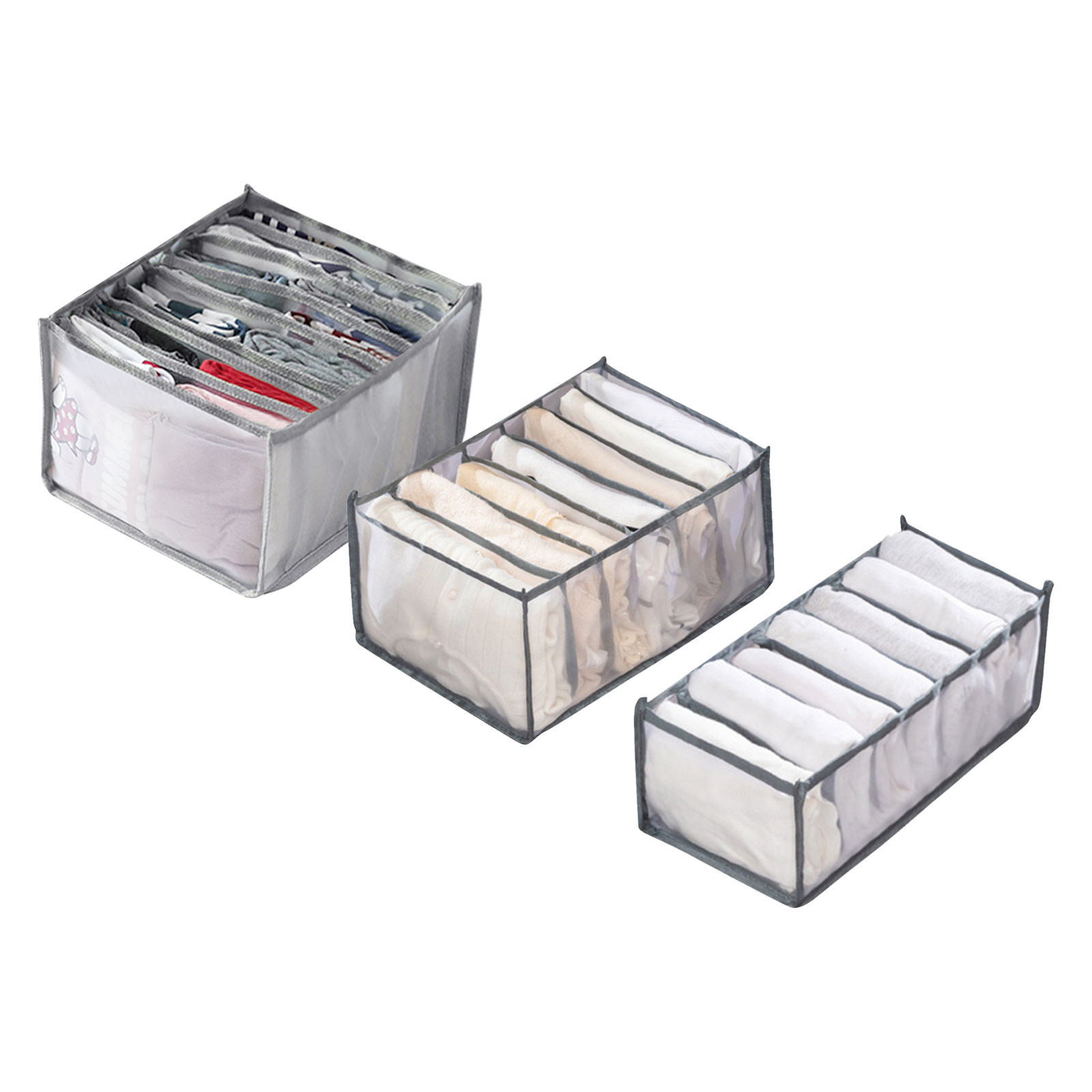 Njspdjh Box Trouser Mesh Storage Storage Clothes Compartment ...