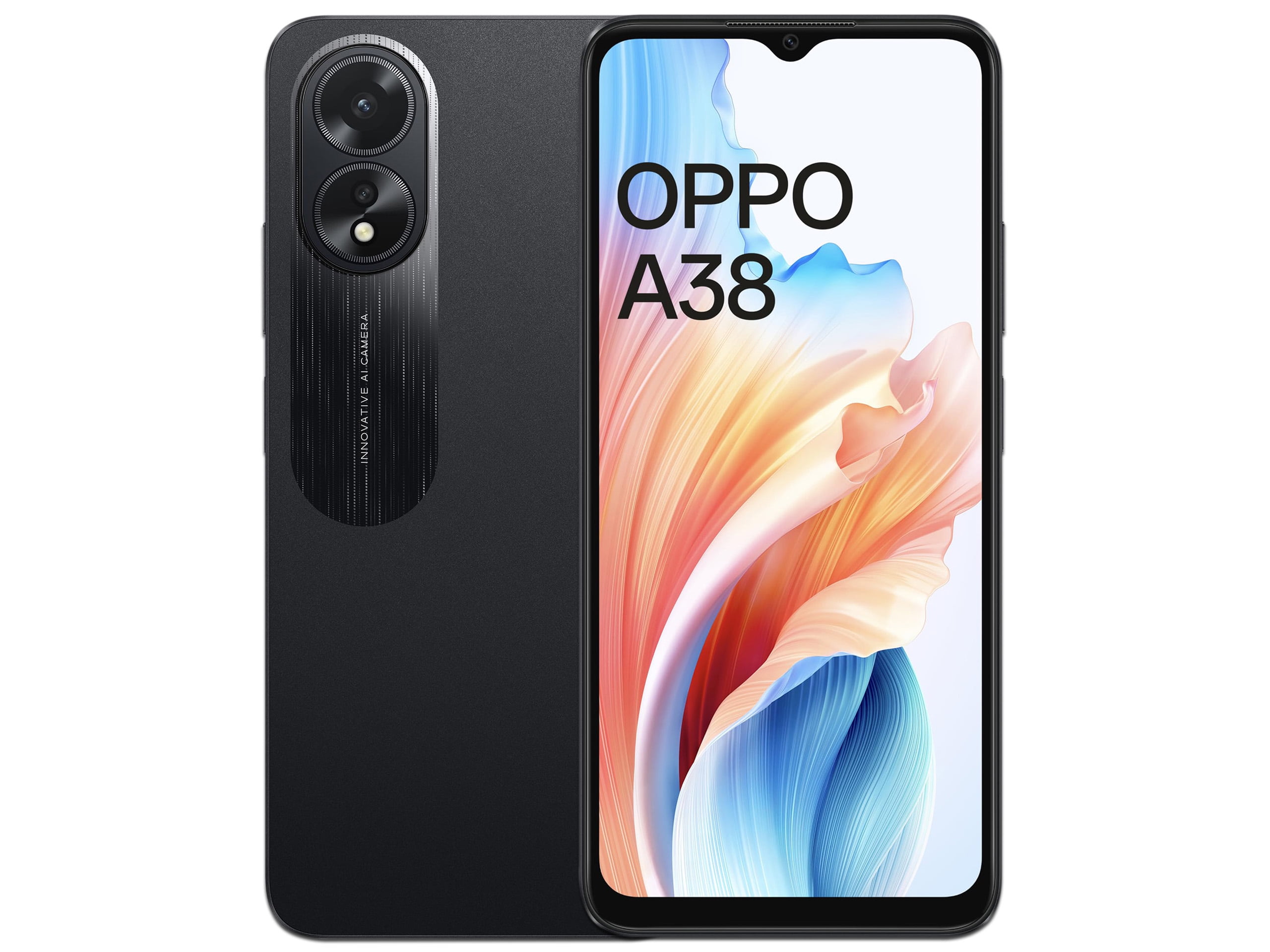 Smartphone OPPO A38: Ram 4GB, almacenamiento 128GB, 6.56", Color Negro ...