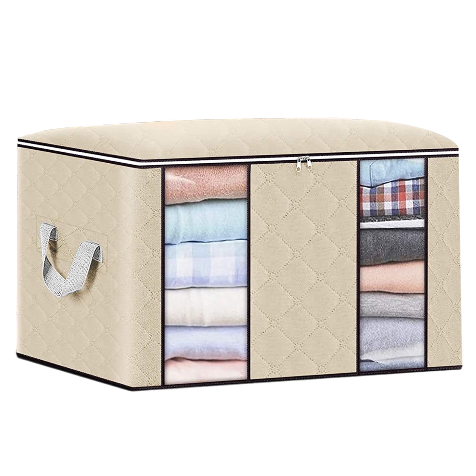 Click here for Topllc Clothes Storage Bag 90l Large Wardrobe Sort... prices