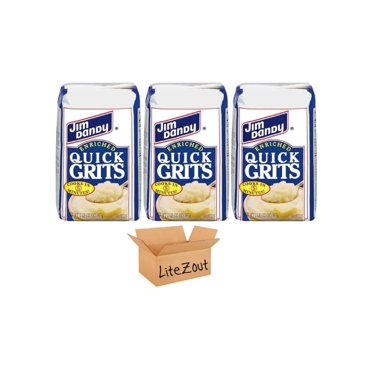 Dixie Lilly Enriched Gluten-Free Yellow Corn Grits, 20oz Resealable ...