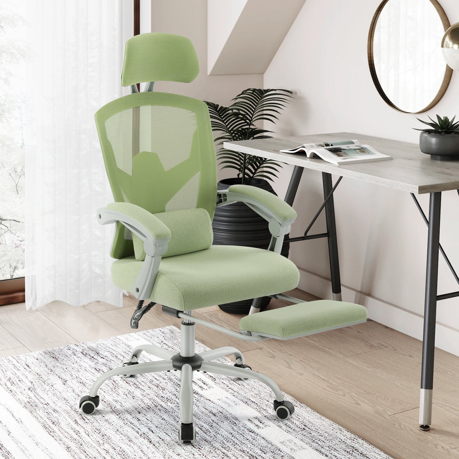 Ultimate Ergonomic Office Chair, High Back Mesh, Reclining with ...
