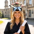 BingTong Glitter Sparkling Graduation Cap Cardstock – 9 Inch DIY Craft ...