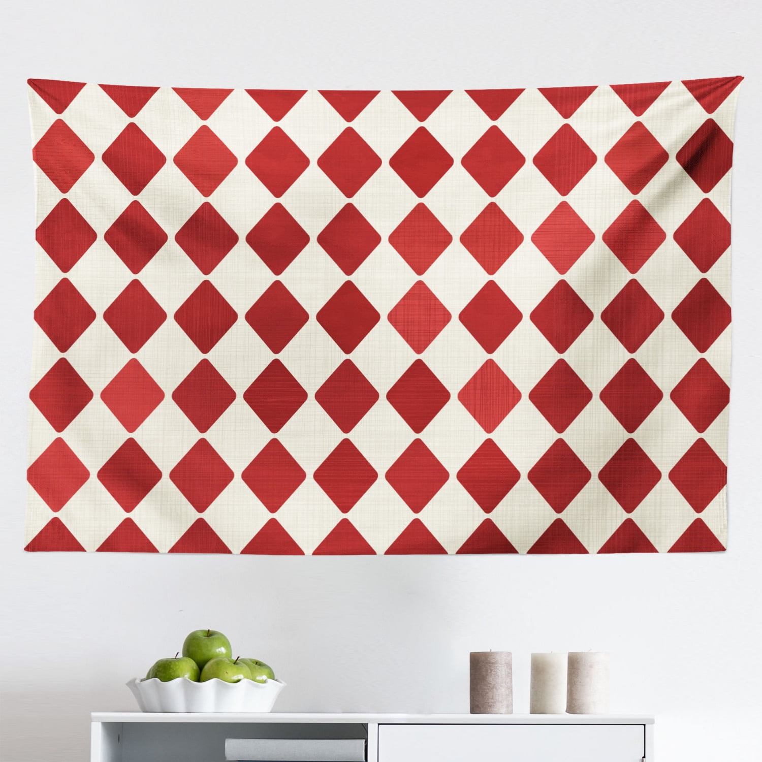 Circus Tapestry, Graphic Circus Performer Woman Juggling with Balls ...