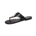 Bnwani Slides for Women,Slides Shoes,Metal Ornament,Flat Heel,Beach ...