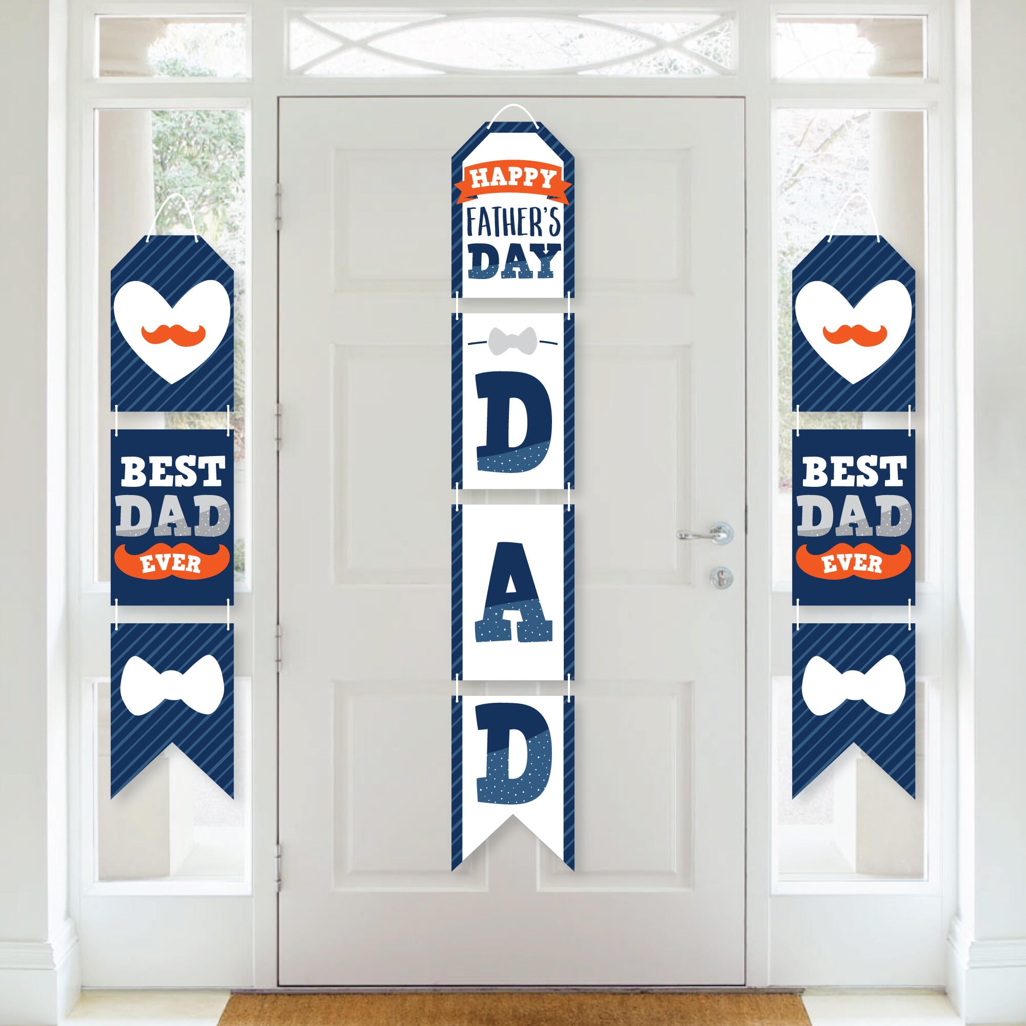 Big Dot of Happiness Happy Father's Day - Hanging Vertical Paper Door ...