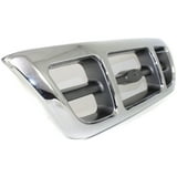 Grille Assembly Compatible With 1998-2000 Ford Ranger Chrome Shell w ...