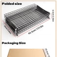 Collapsible Cooling Rack - Stackable Metal Wire Baking & Grill Rack ...