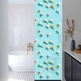 Blue Ice Cream Window Privacy Film, Summer Colorful Ice Cream Static ...