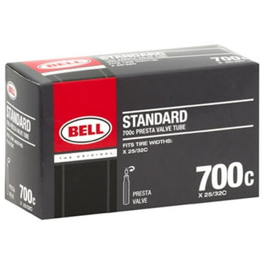 Bell Sports 700c Standard Inner Tube, Presta 33 mm 700c x 25 - 32c ...