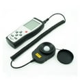 Digital Handheld Light Lux Meter Illuminance 200,000 Lux/FC Luminometer ...