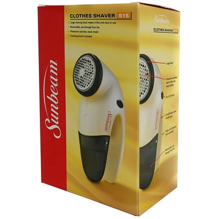 Sunbeam Fabric Shaver-White S15 - Walmart.ca