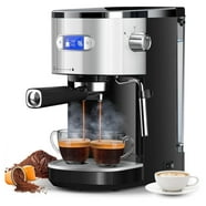 LINKChef Espresso Machine 20 Bar, Small Espresso Maker with Milk ...