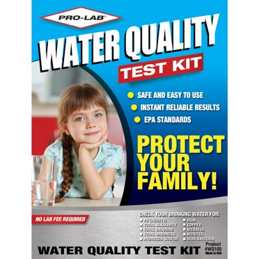 PRO-LAB TW120 Drinking Water Quality Test Kit: Bacteria, Alkaline, Lead ...