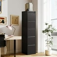5 Drawer File Cabinet with Lock, Metal Filing Cabinet for Home Office ...
