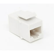 C2G Cat6 RJ45 UTP Keystone Jack - Ivory - Walmart.com